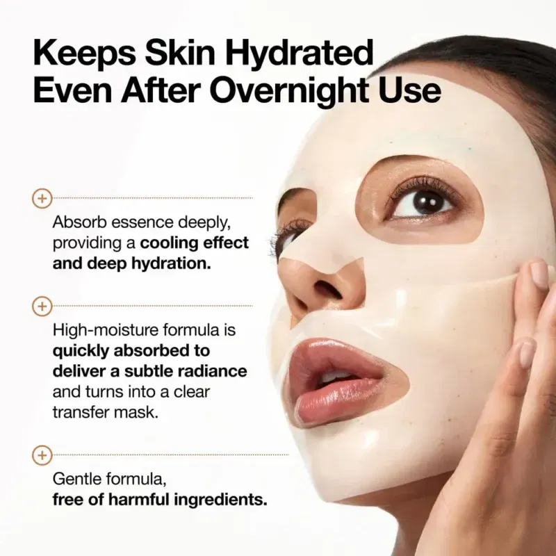 Anua Heartleaf Cream Mask Night Solution Overnight Soothing Care
