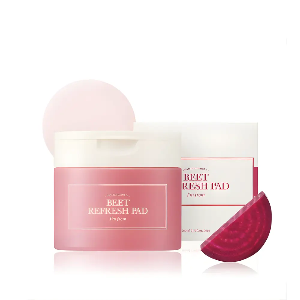I’m From Beet Refresh Pads 260ml Hydrating & Refreshing Toner Pads